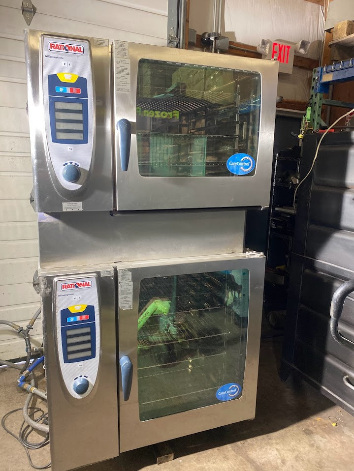 Used Rational double gas combi oven – Prepzone